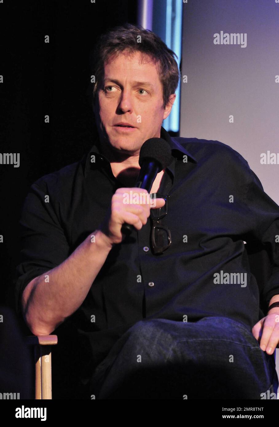 "The Pirates! Band of Misfits" star Hugh Grant and director Peter Lord ...