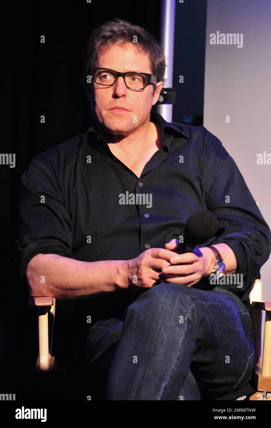 "The Pirates! Band of Misfits" star Hugh Grant and director Peter Lord ...