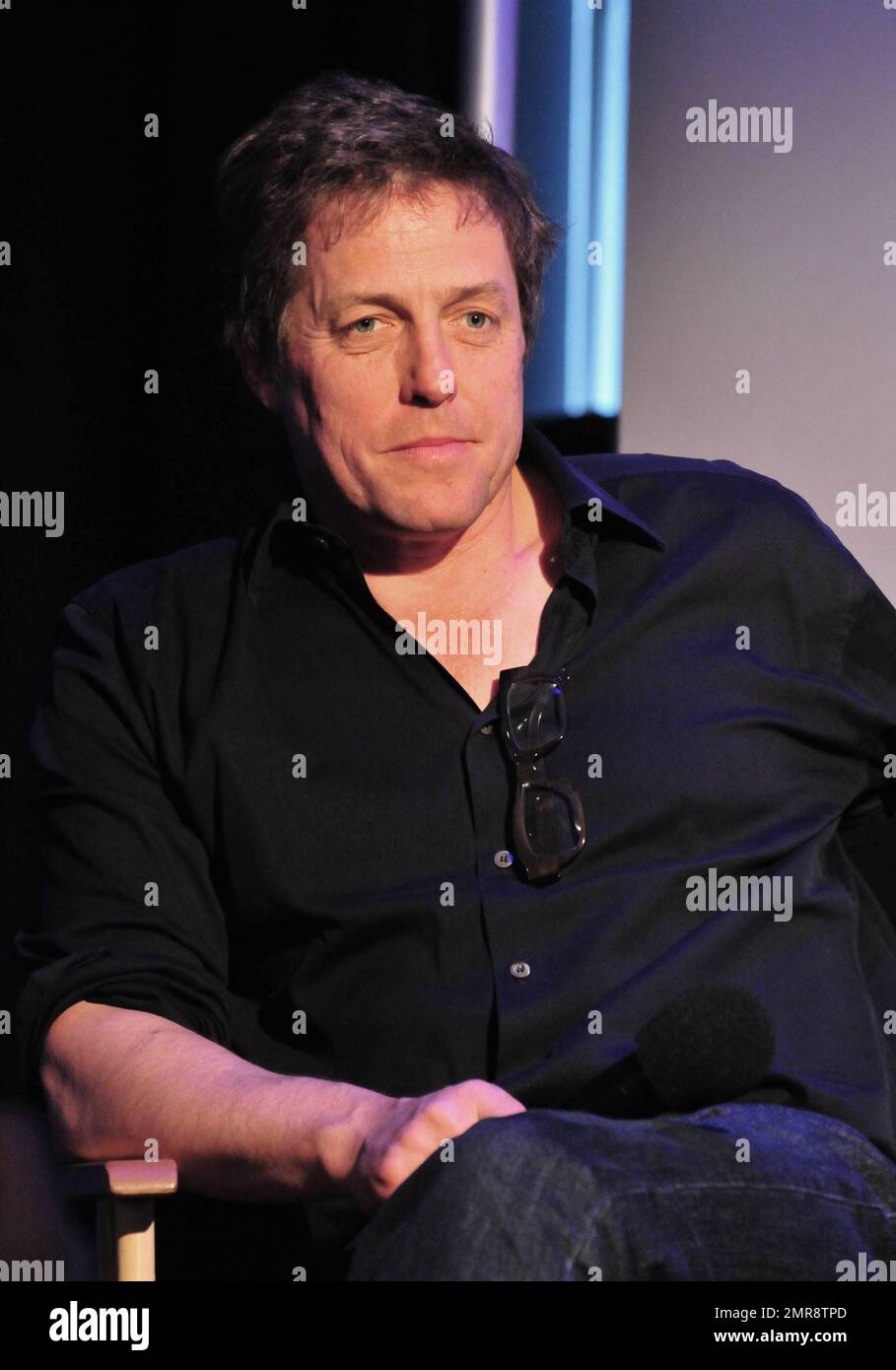 "The Pirates! Band of Misfits" star Hugh Grant and director Peter Lord ...