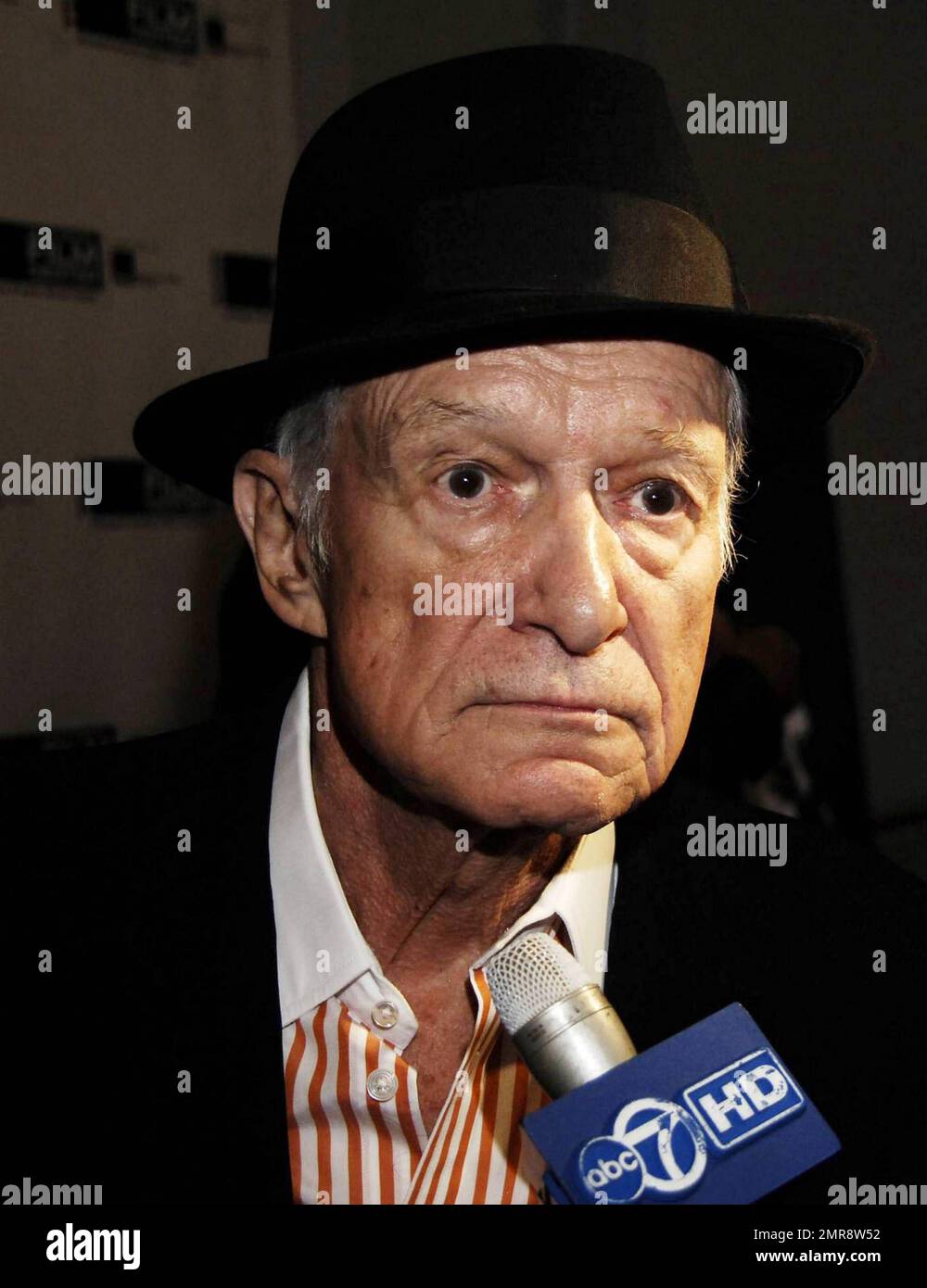 Hugh Hefner attends a screening of "Hugh Hefner: Playboy, Activist and ...