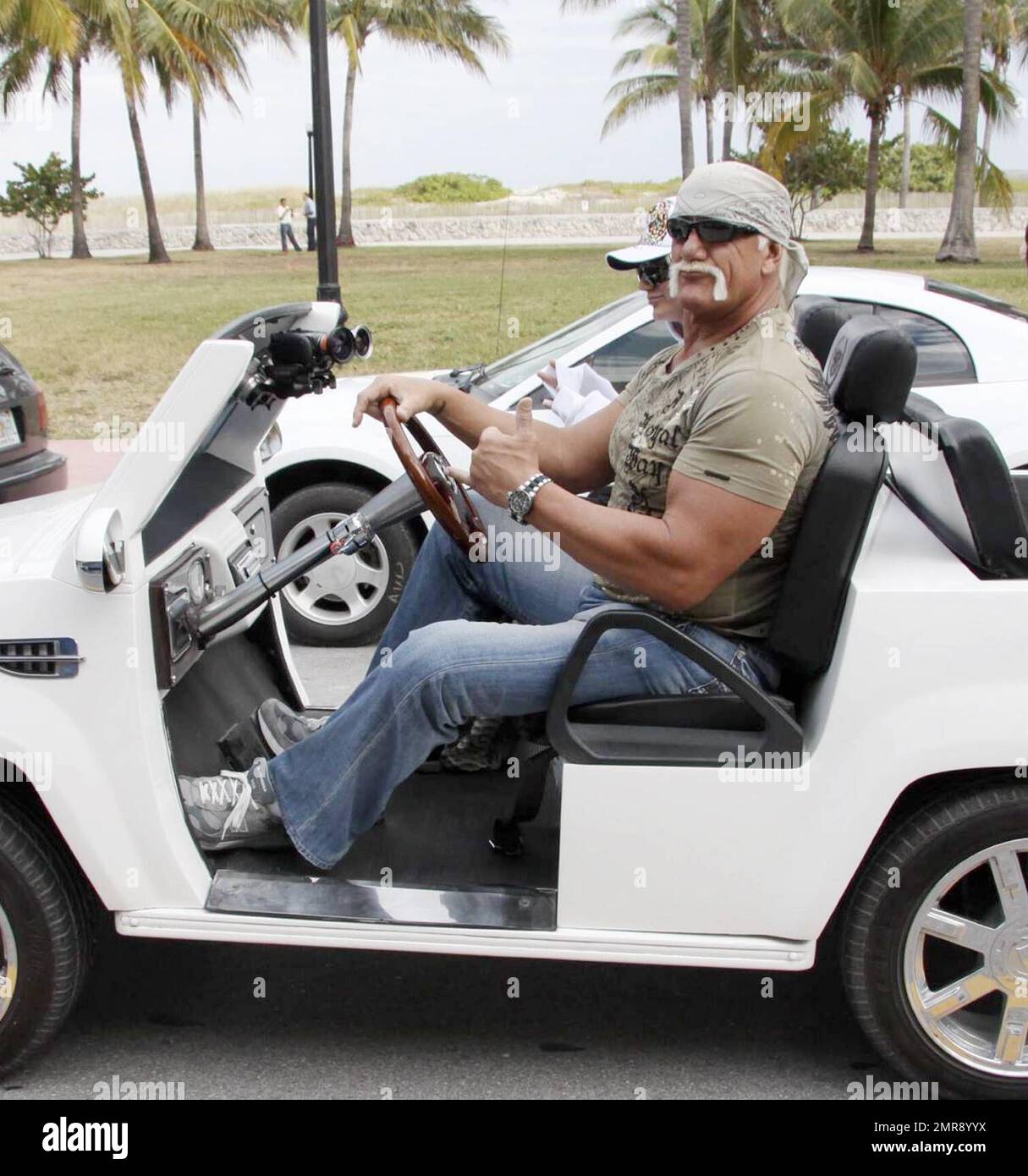 Exclusive!! Hulk Hogan and daughter Brooke shoot a segment for Brooke ...