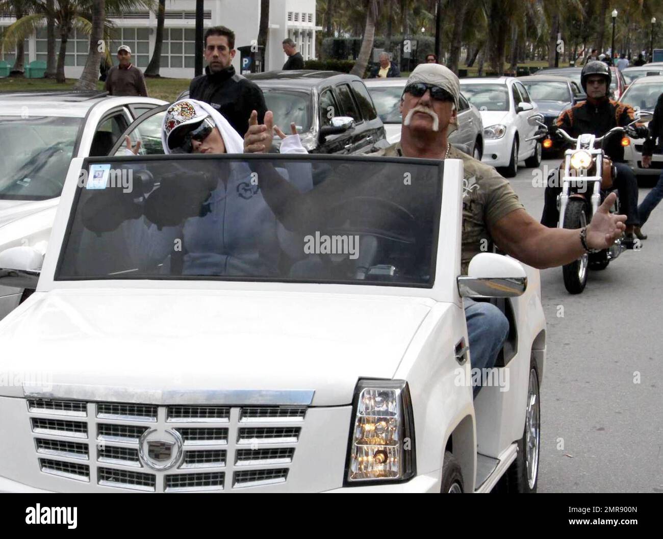 Exclusive!! Hulk Hogan and daughter Brooke shoot a segment for Brooke ...