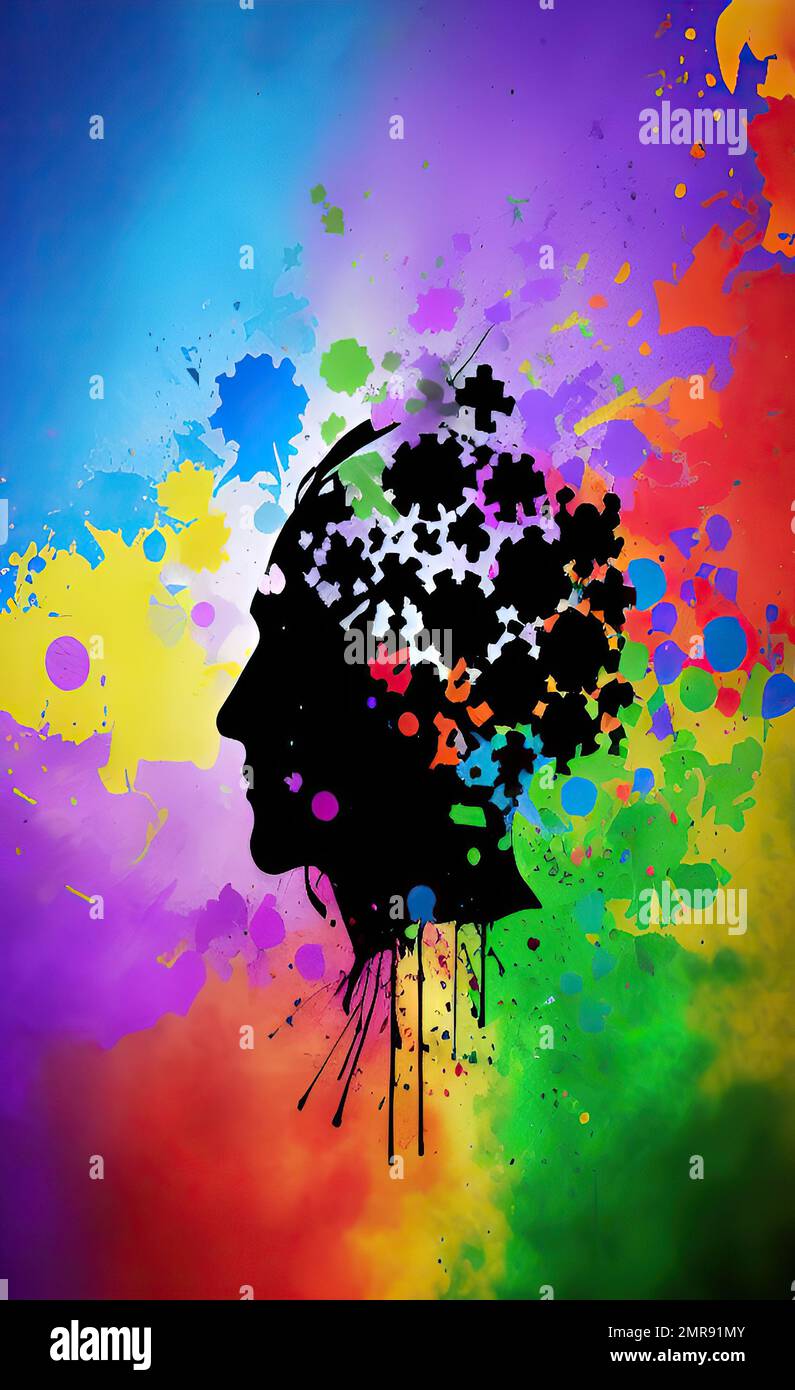 World autism awareness day.Autism spectrum disorders and neurodiversity ...