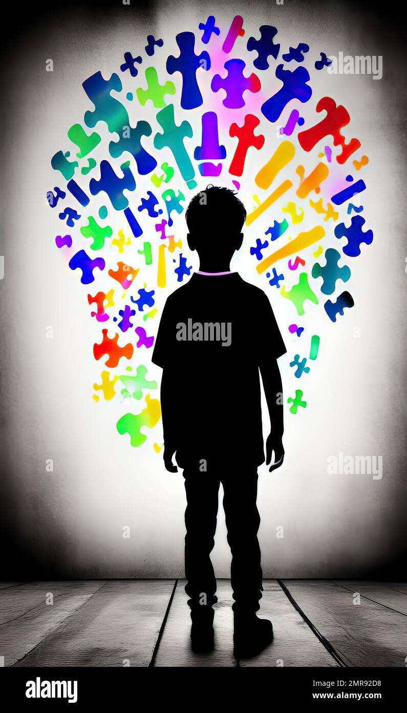 World autism awareness day.Autism spectrum disorders and neurodiversity ...