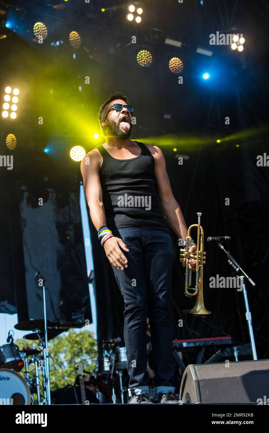 Jon Lampley of O.A.R. seen at the Austin City Limits Music Festival at ...