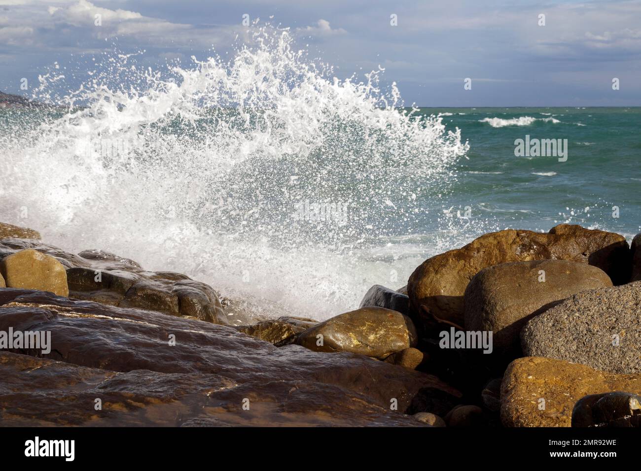Strong swells during storm hi-res stock photography and images - Alamy