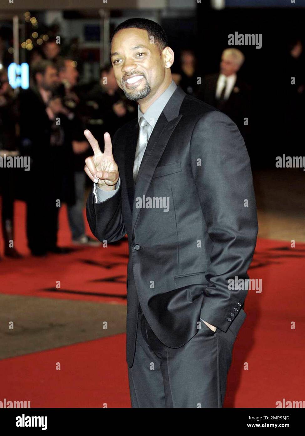 Will Smith attending the UK premiere of his new film "I Am Legend ...