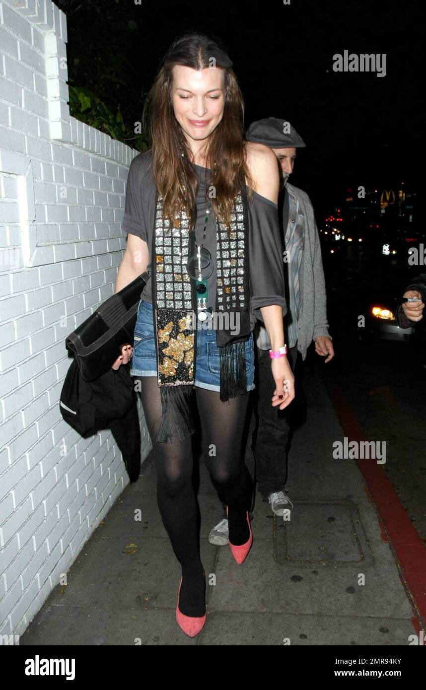 Milla Jovovich attends the launch party at the Chateau Marmont for ...