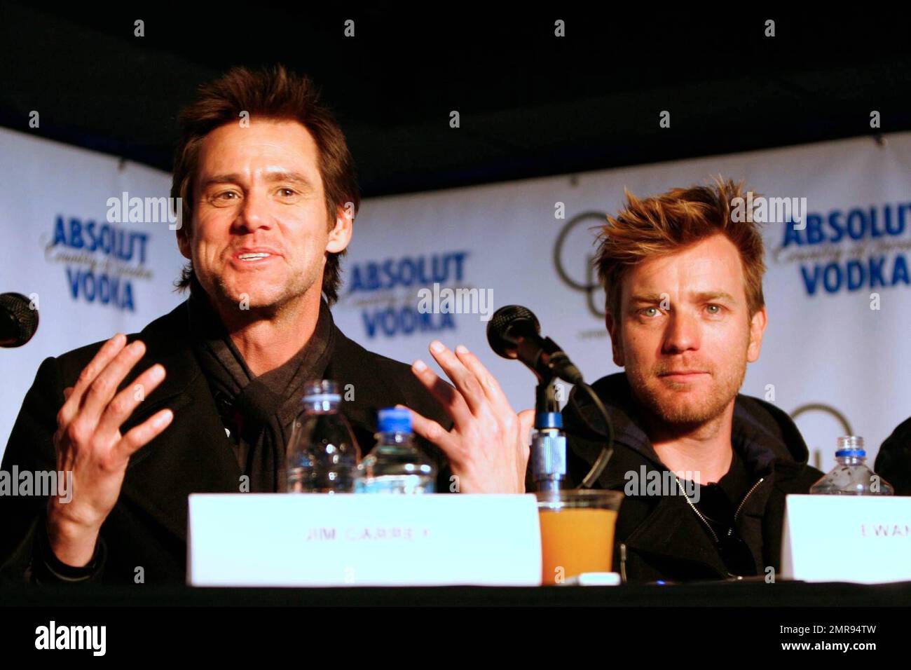Jim Carrey and Ewan McGregor attend the "I Love You Phillip Morris ...