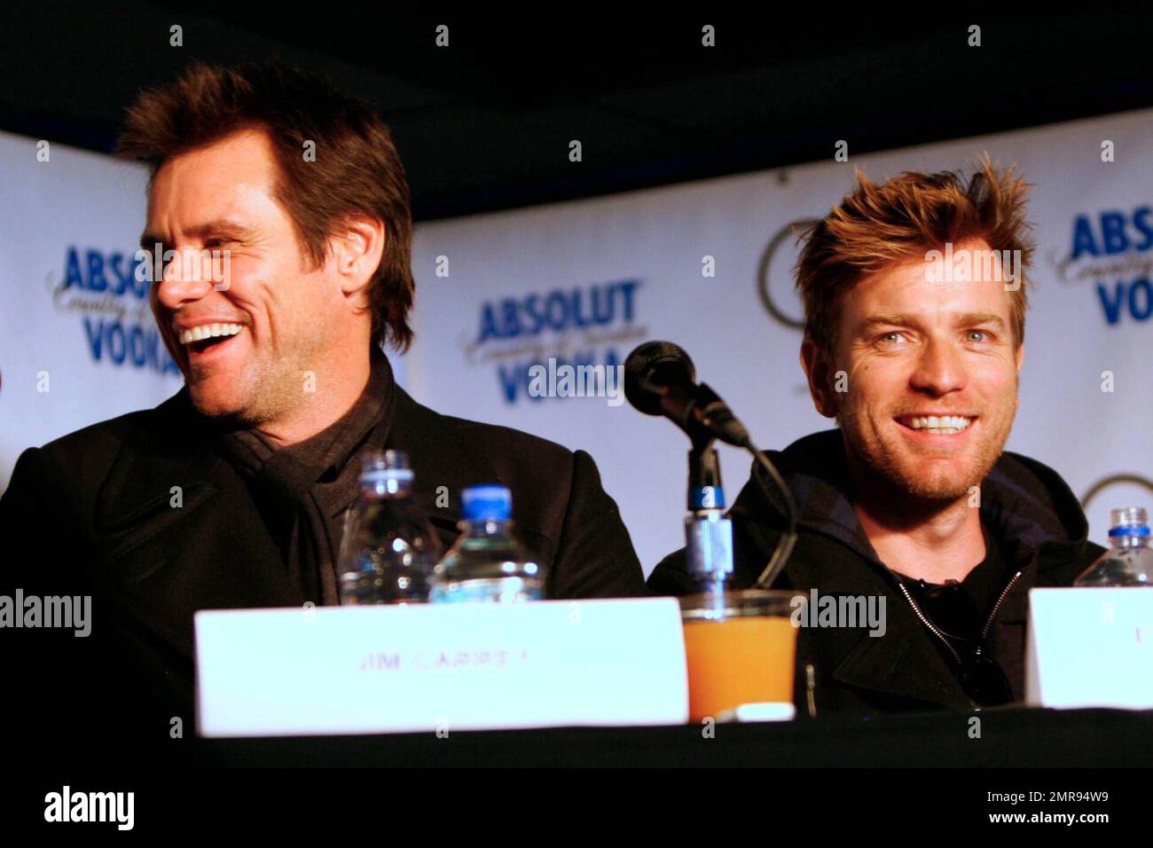 Jim Carrey and Ewan McGregor attend the "I Love You Phillip Morris ...