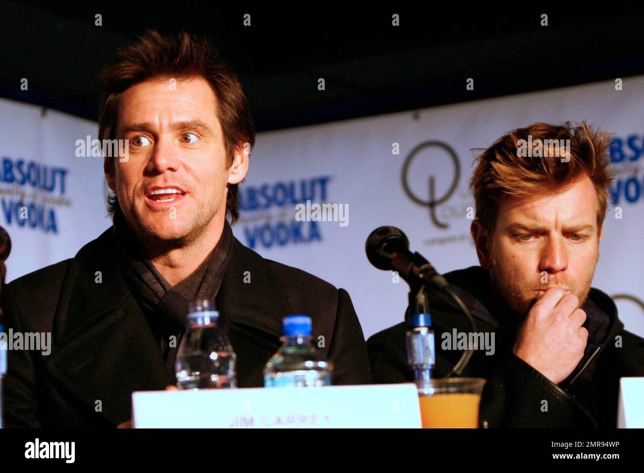 Jim Carrey and Ewan McGregor attend the "I Love You Phillip Morris ...