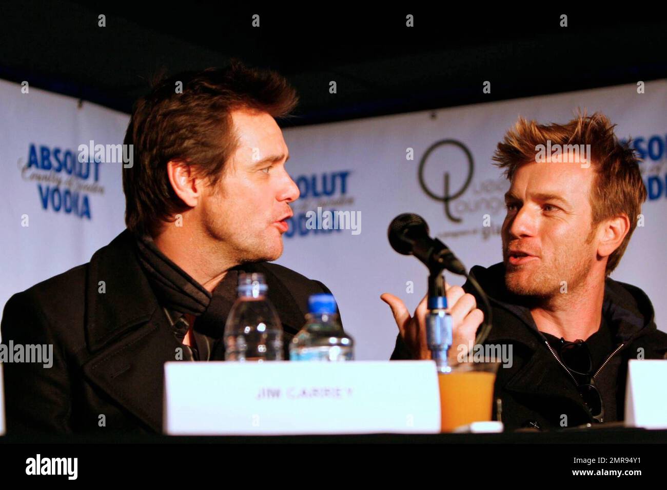Jim Carrey and Ewan McGregor attend the "I Love You Phillip Morris ...