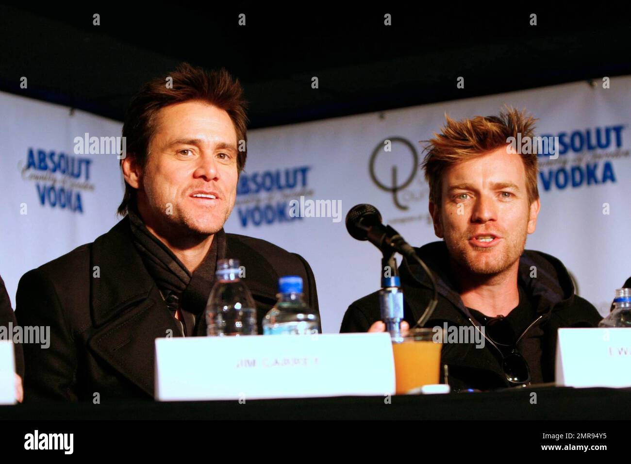 Jim Carrey and Ewan McGregor attend the "I Love You Phillip Morris ...