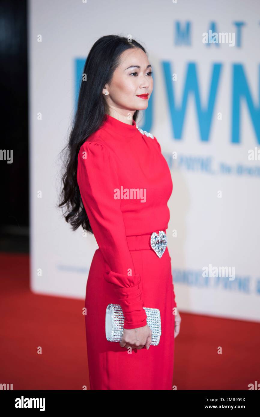 Actress Hong Chau poses for photographers upon arrival at the premiere ...