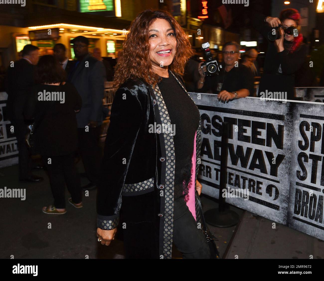 Grace Hightower arrives at "Springsteen On Broadway" opening night at ...