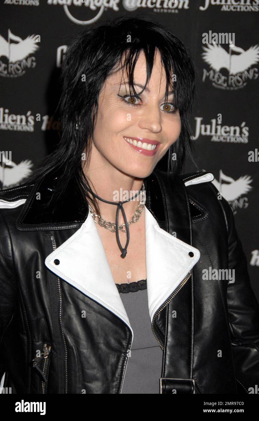 Joan Jett attends the Icons of Music II memorabilia auction hosted by ...