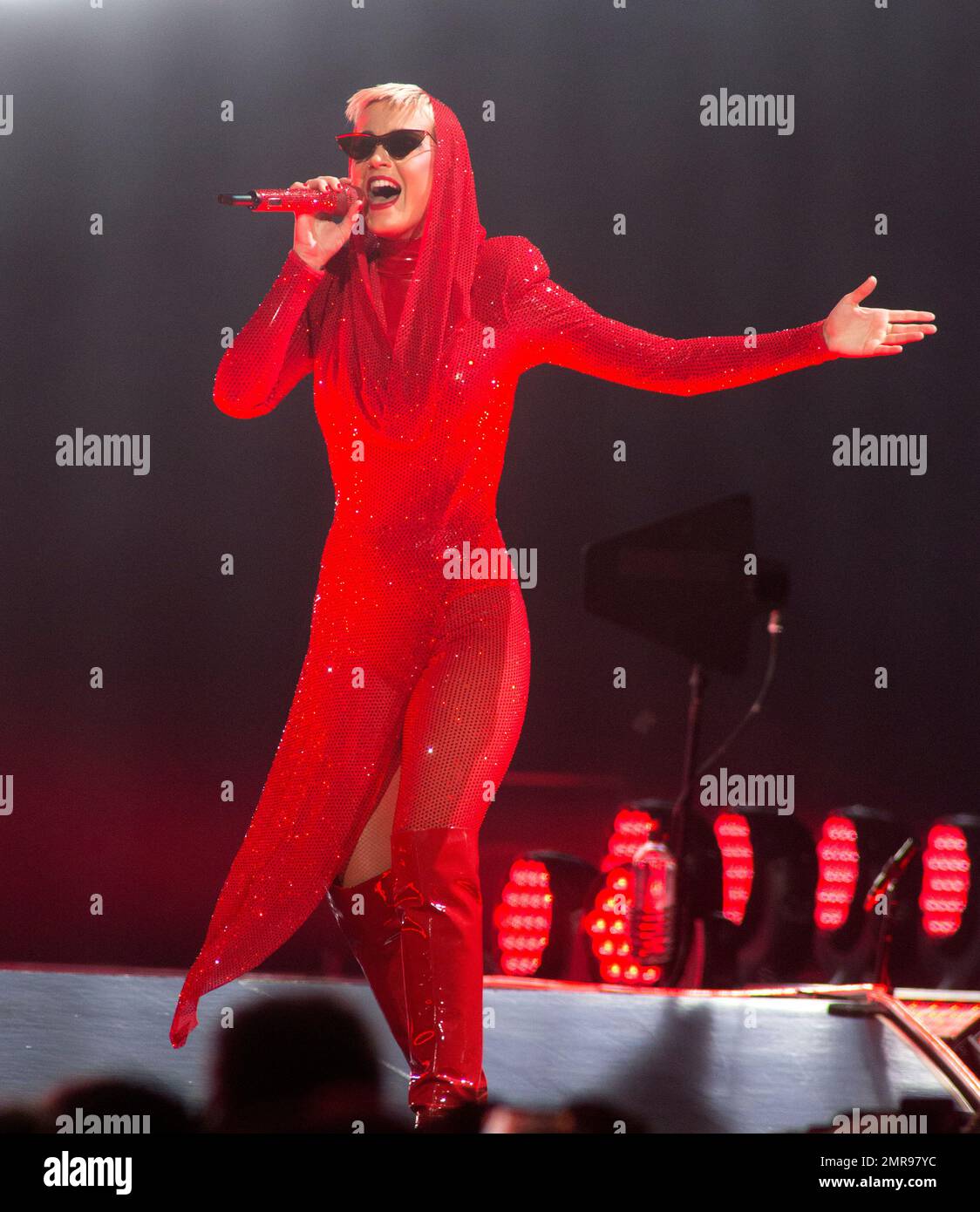 Katy Perry performs in concert during her "Witness: The Tour" at The ...