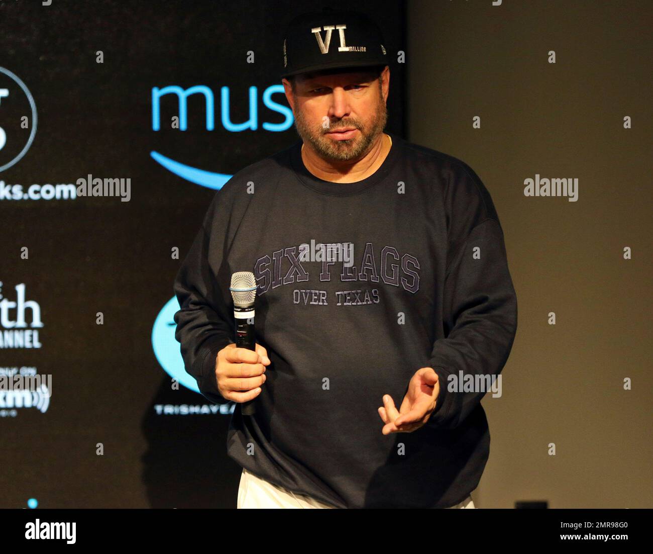 Garth Brooks during the The Garth Brooks World Tour press conference at ...