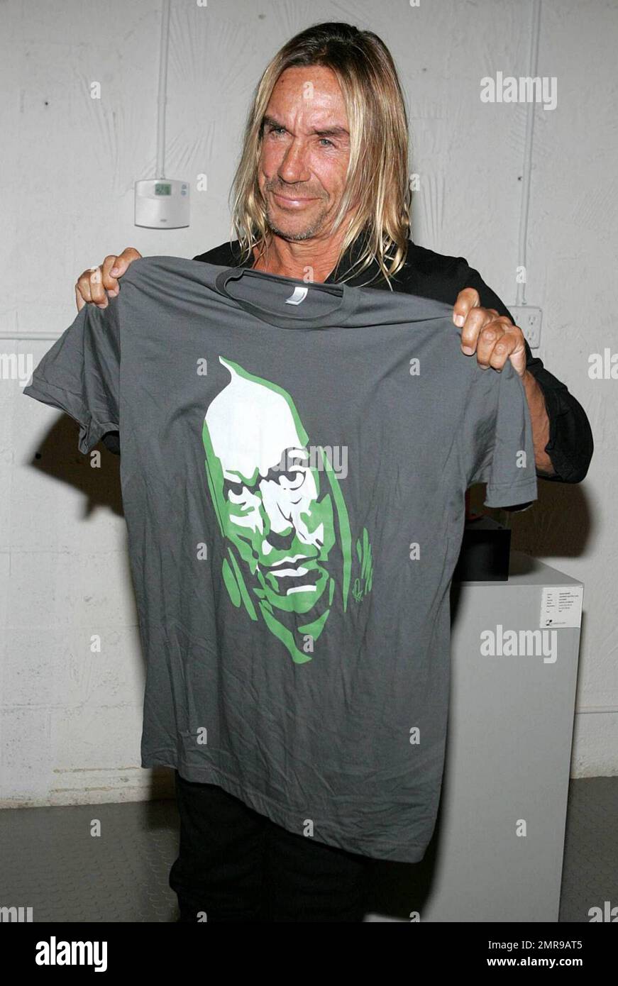 Iggy Pop and Nina Alu appear at Awarehouse for the "Sweat Records/Iggy ...