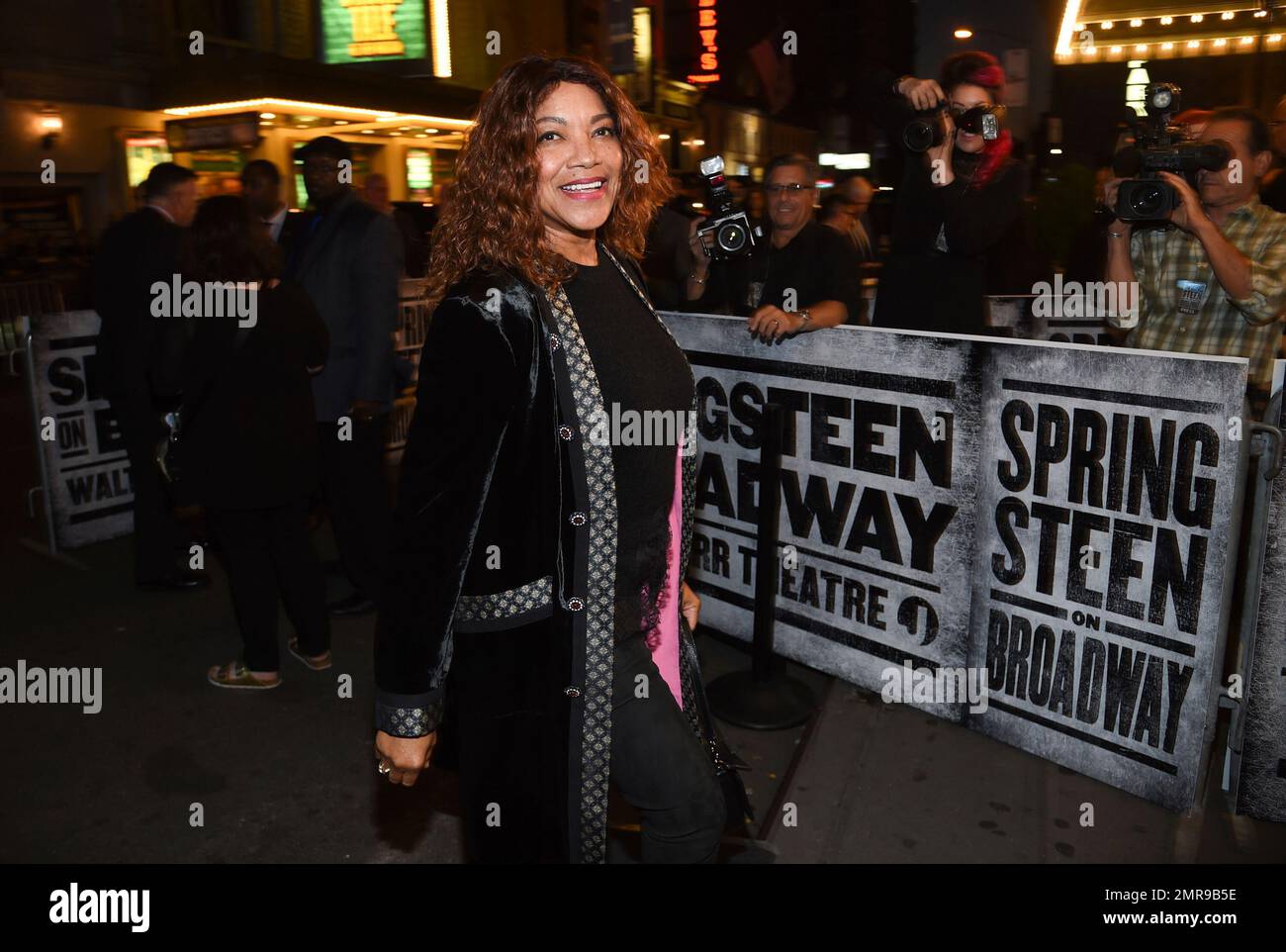 Grace Hightower arrives at "Springsteen On Broadway" opening night at ...