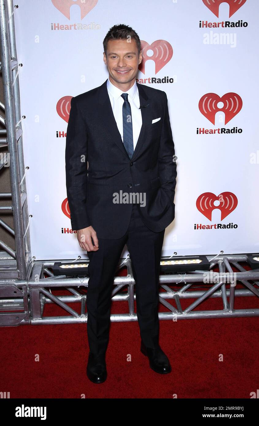 Ryan Seacrest at day one of the iHeartRadio Festival at the Grand ...