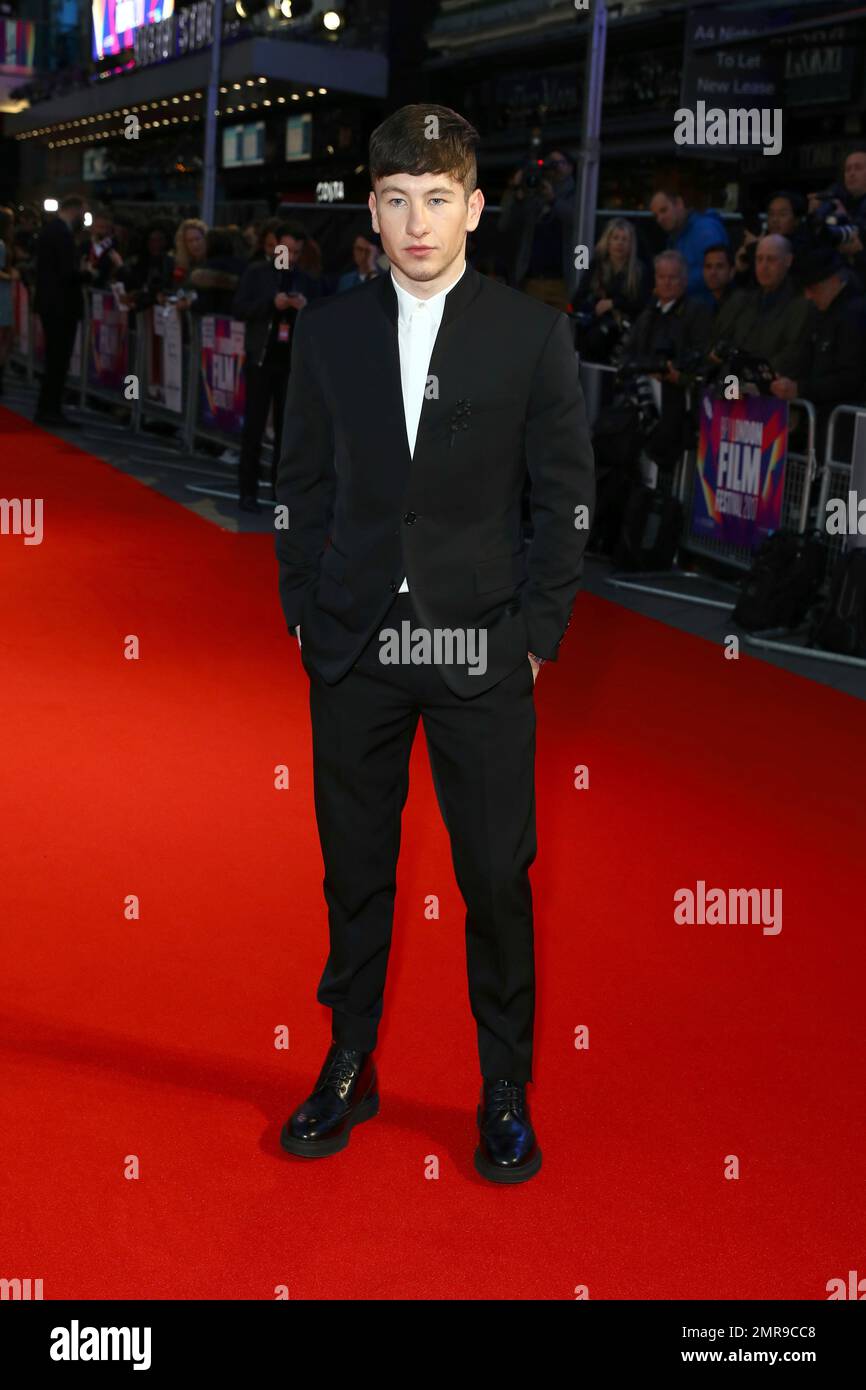 Actor Barry Keoghan poses for photographers on arrival at the premiere ...