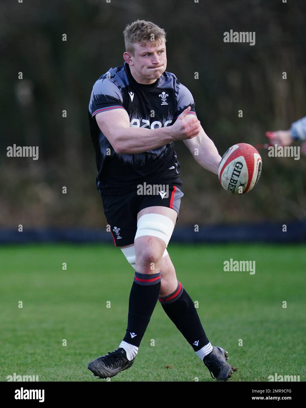 Wales Jac Morgan during training session at Vale Resort, Hensol ...