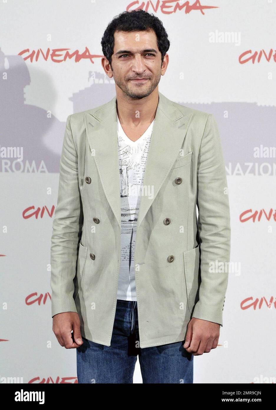 Amr Waked at the photo call for "Il Padre E Lo Straniero" held at ...