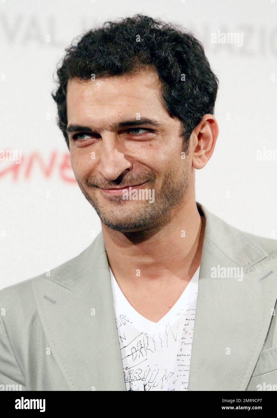Amr Waked at the photo call for "Il Padre e Lo Straniero" during the ...