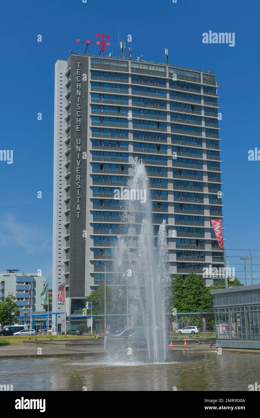 Telefunken high-rise, Ernst-Reuter-Platz, Charlottenburg, Berlin ...