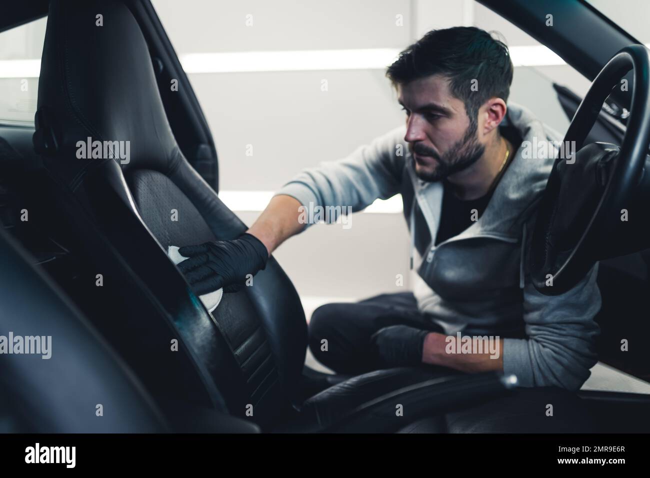 Wipe clean seats hi-res stock photography and images - Alamy