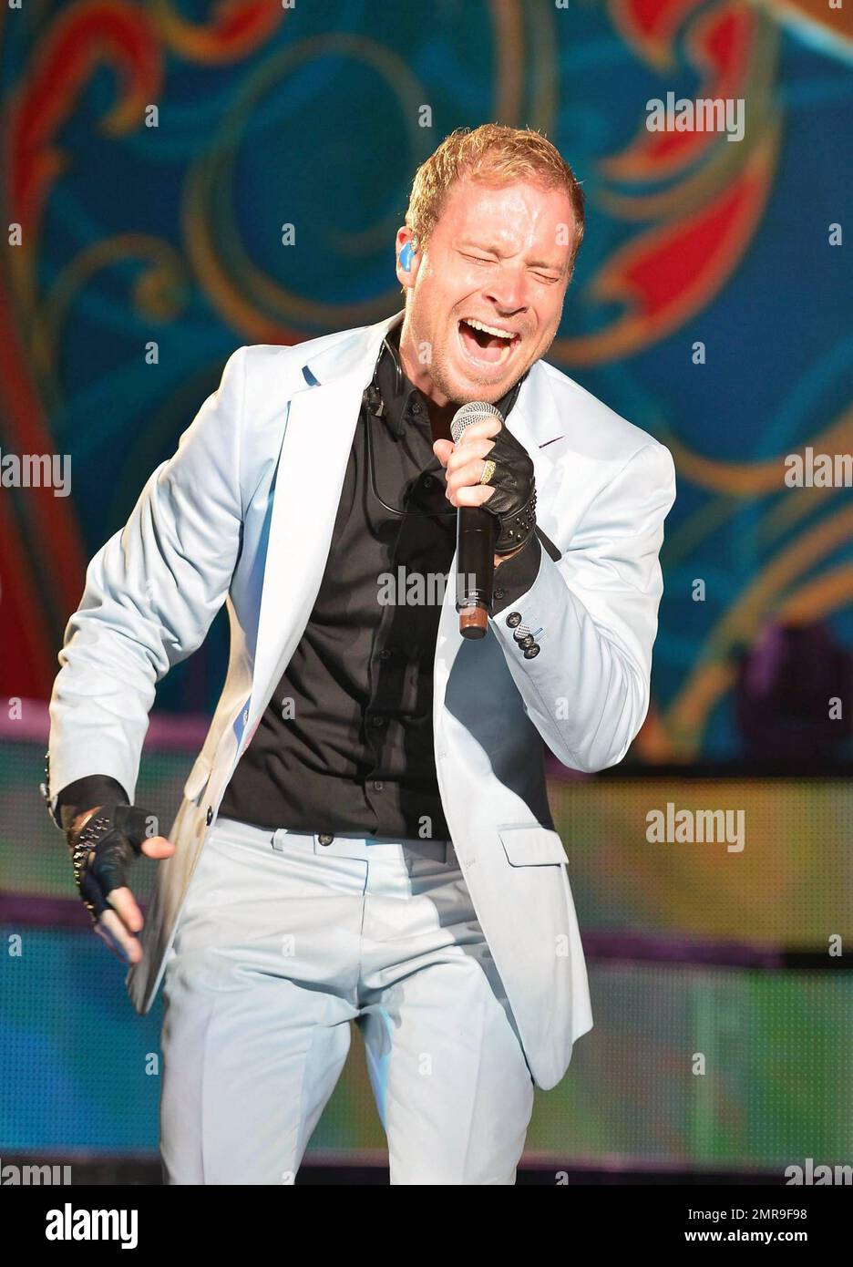 Brian Littrell of the Backstreet Boys live at the "In A World Like This ...