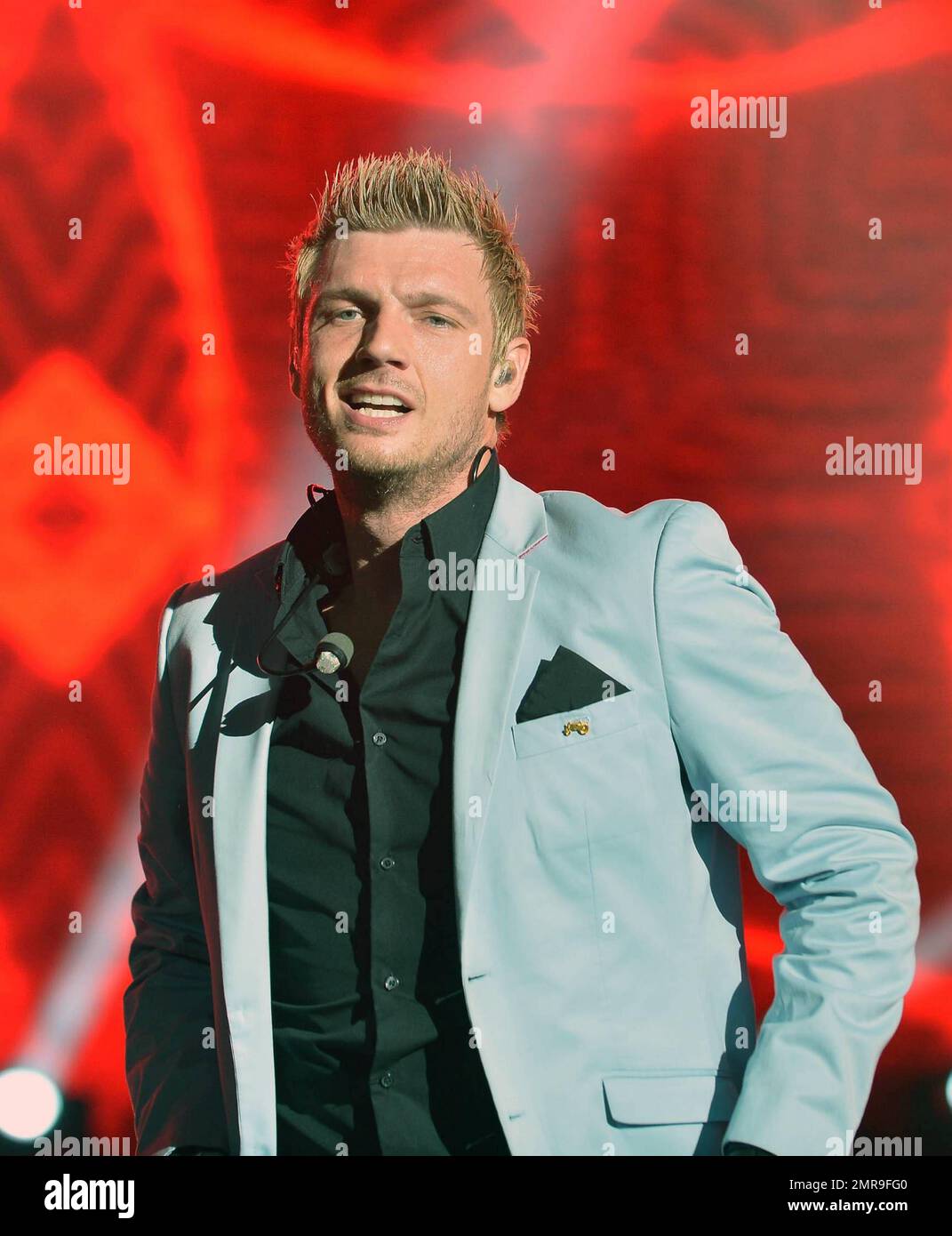 Nick Carter of the Backstreet Boys live at the "In A World Like This ...