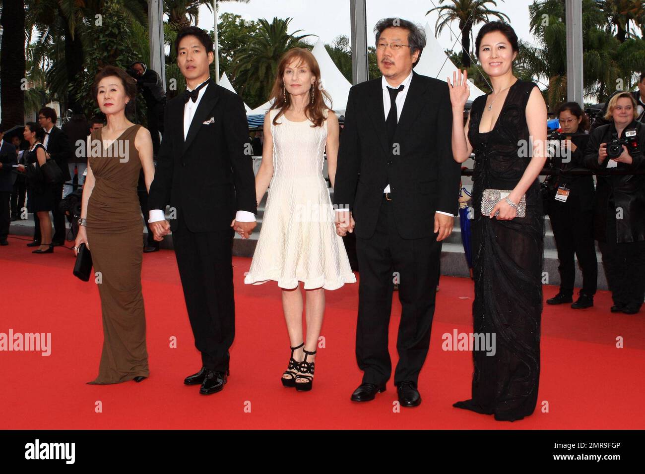 Youn Yuh-Jung, Yu Junsang, Isabelle Huppert, Hong Sangsoo, Moon Sori at ...