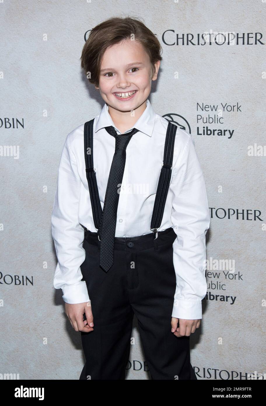 Will Tilston attends a "Goodbye Christopher Robin" screening at the New ...