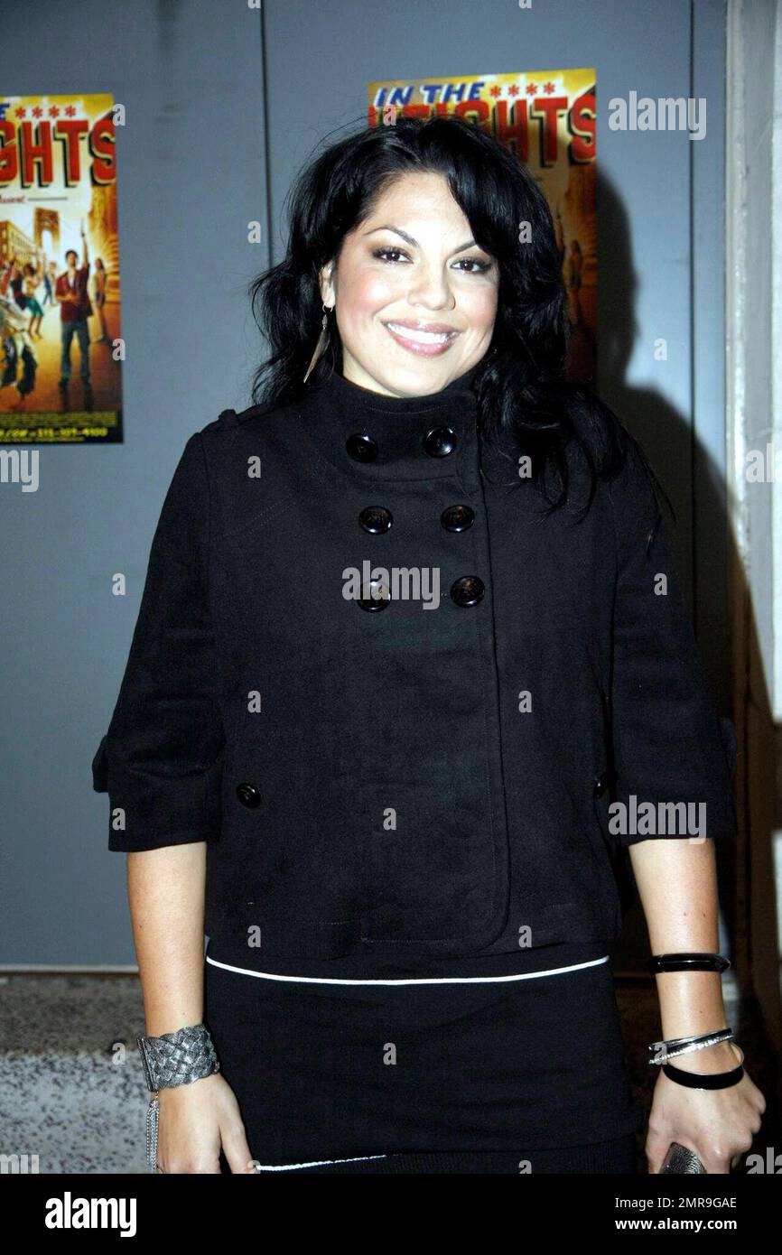 Sara Ramirez attends the "In the Heights" Broadway Opening Night at the ...