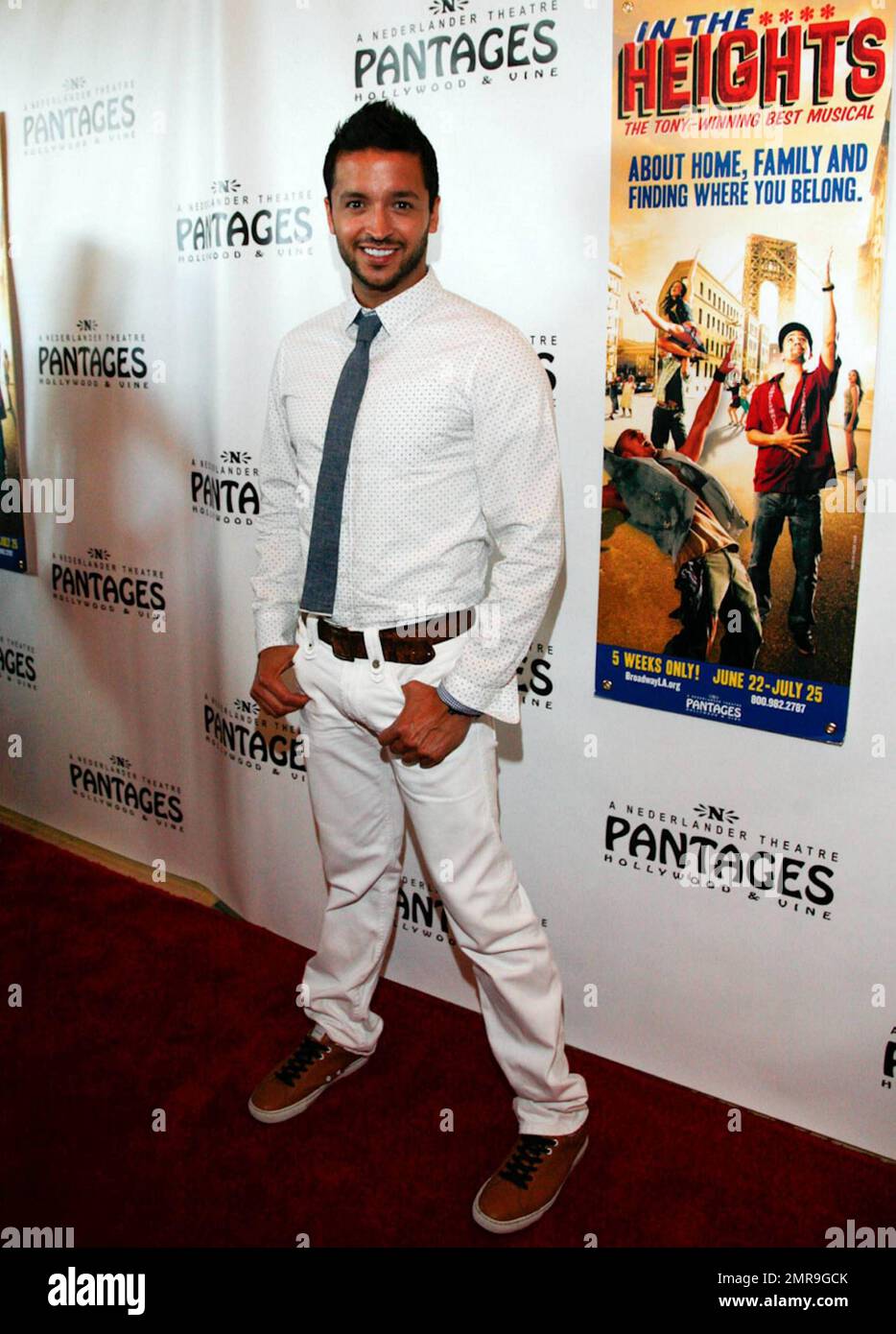 Jai Rodriguez attends the premiere of In The Heights at the Pantages in ...