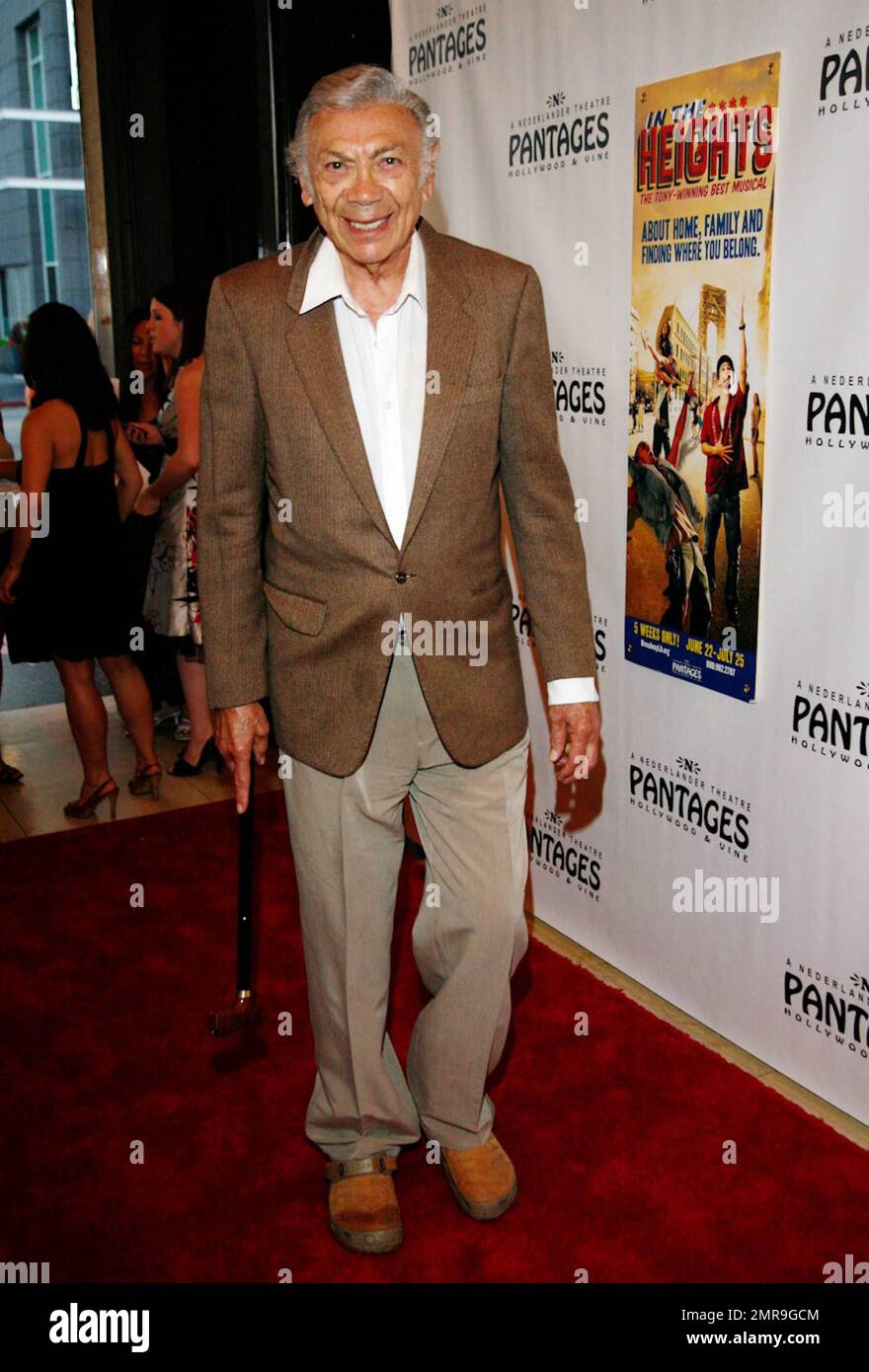 Ed Ames attends the premiere of In The Heights at the Pantages in Los ...