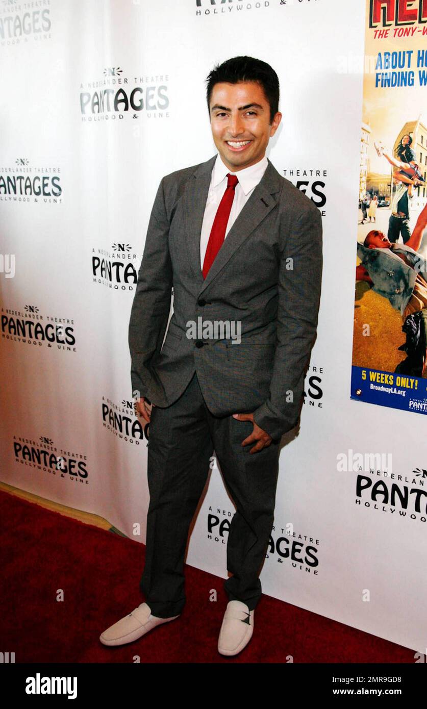 Shaun Taylor Corbett attends the premiere of In The Heights at the Pantages in Los Angeles, CA ...