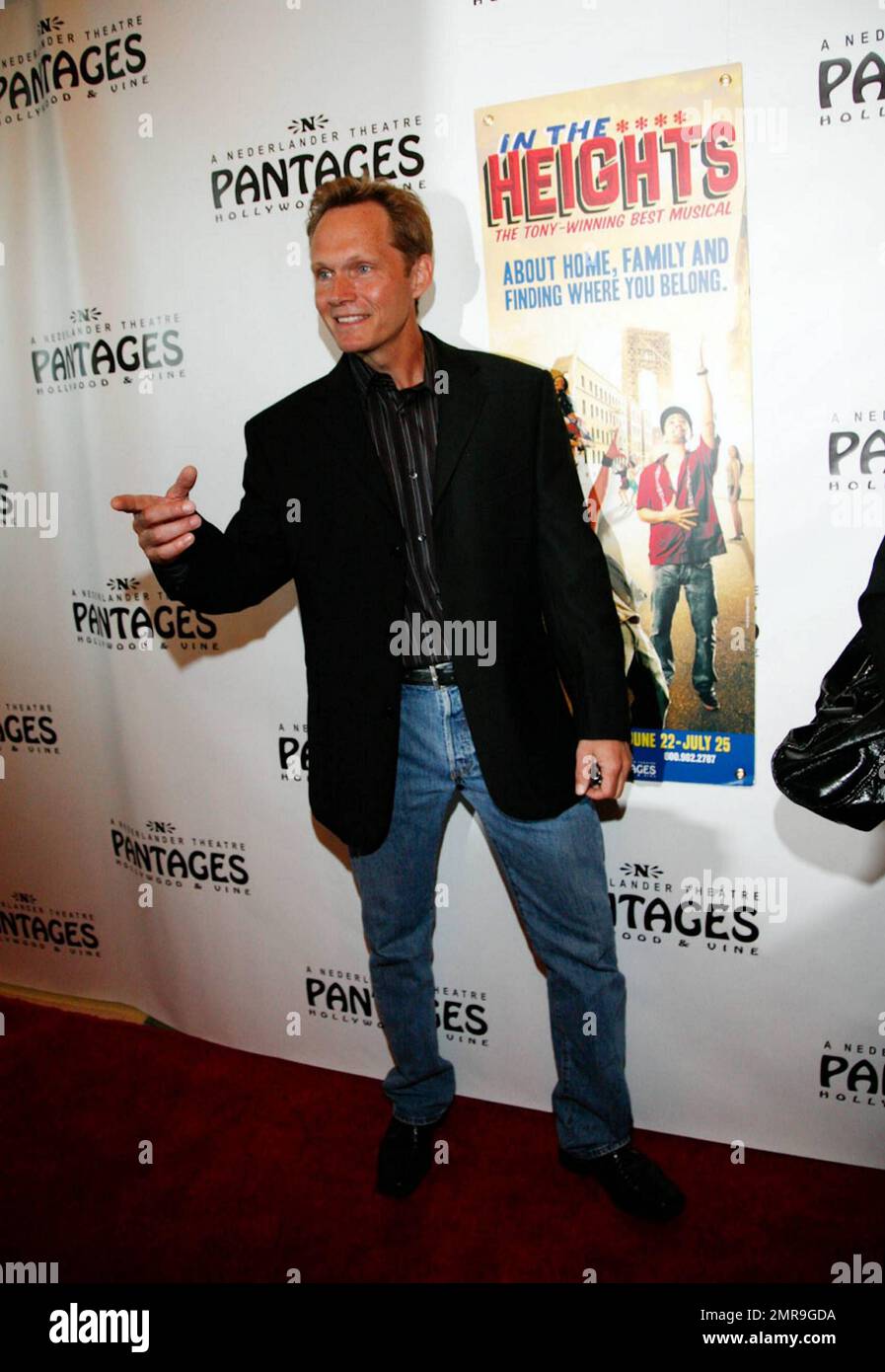 Tom Schanley attends the premiere of In The Heights at the Pantages in ...