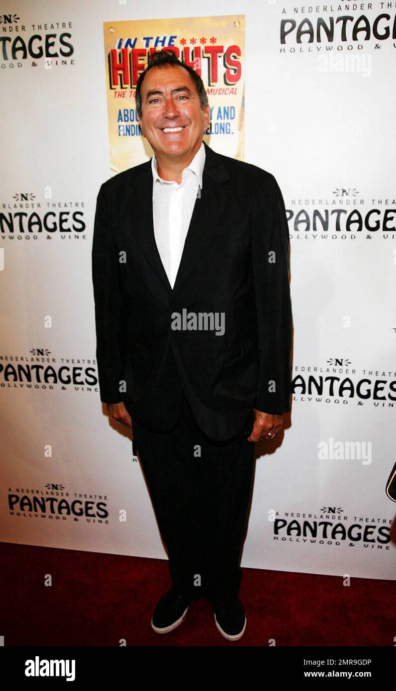 Kenny Ortega attends the premiere of In The Heights at the Pantages in Los Angeles, CA. 6/23/10 ...