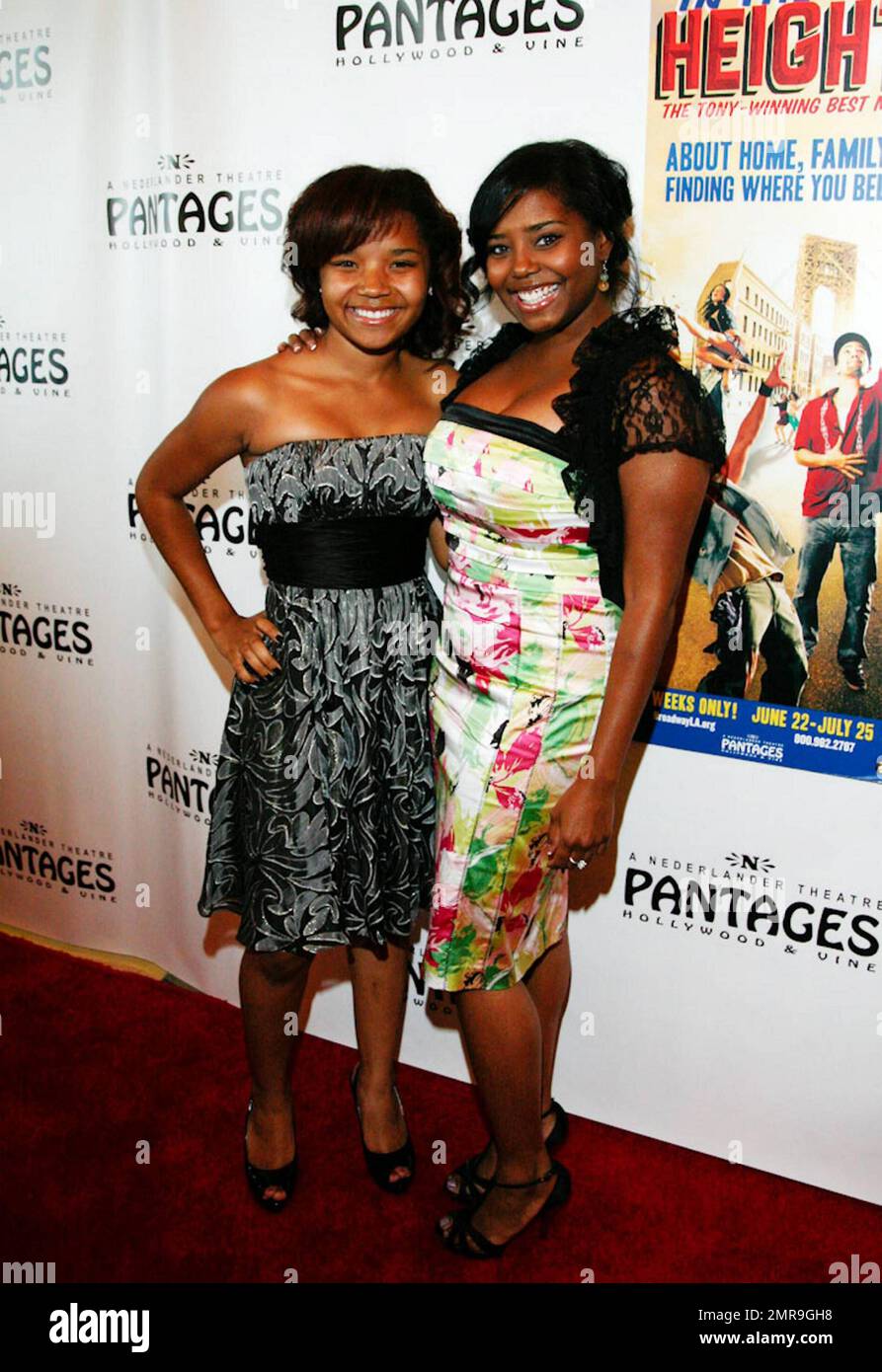 Shar Jackson and daughter Cassie attend the premiere of In The Heights ...