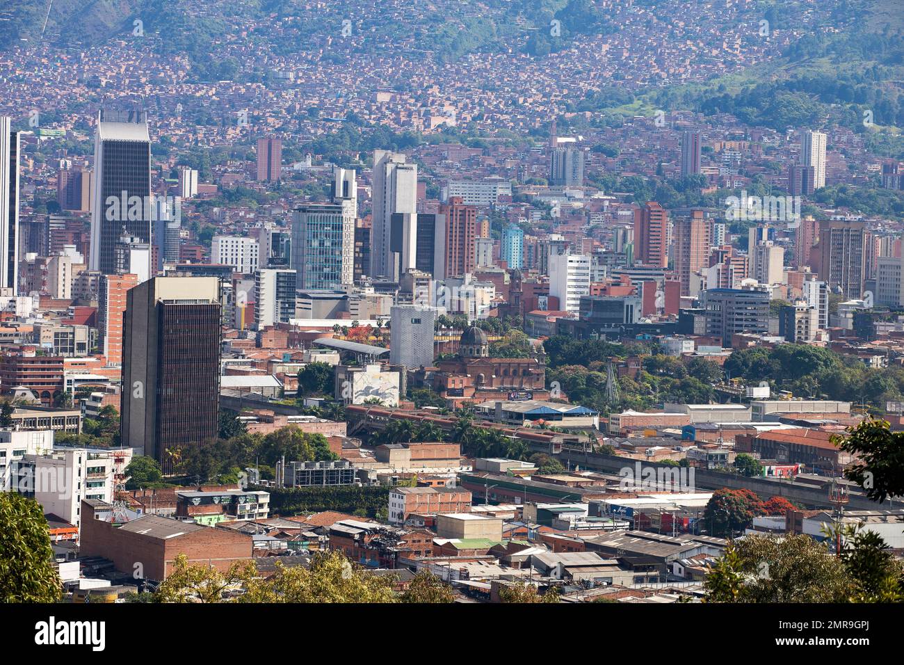 Medellin, Antioquia. Colombia - January 26, 2023. Air quality and noise ...
