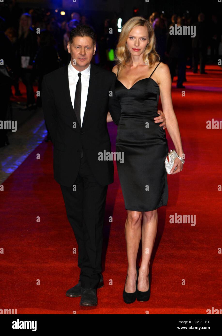 Andrew Nicol and Rachel Roberts at the premiere of "In Time" at Curzon ...