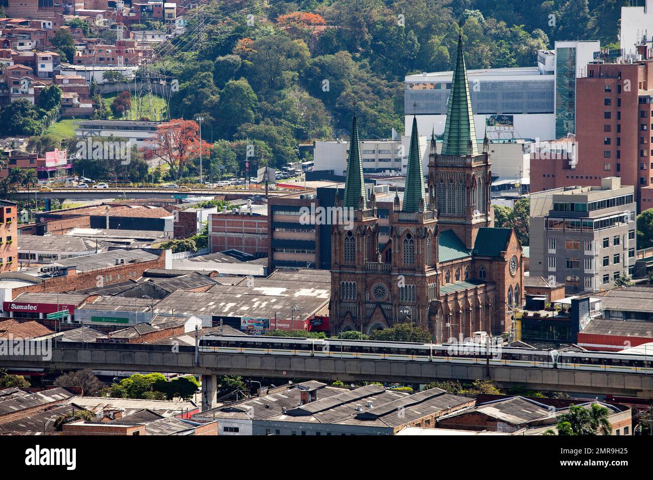 Medellin, Antioquia. Colombia - January 26, 2023. Air quality and noise ...