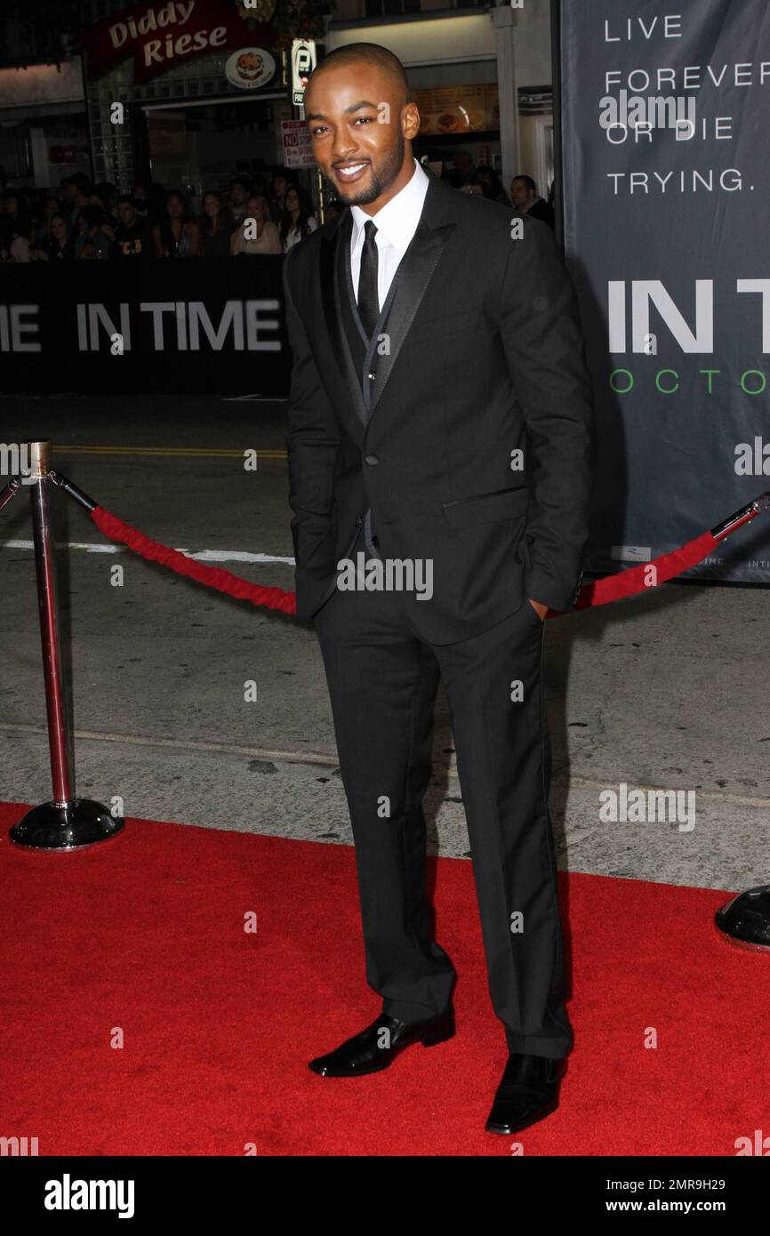 Collins Pennie at the Los Angeles Premiere of "In Time" held at the ...