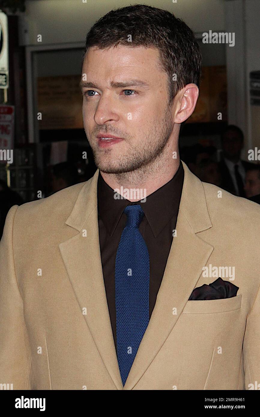 Justin Timberlake at the Los Angeles Premiere of "In Time" held at the ...