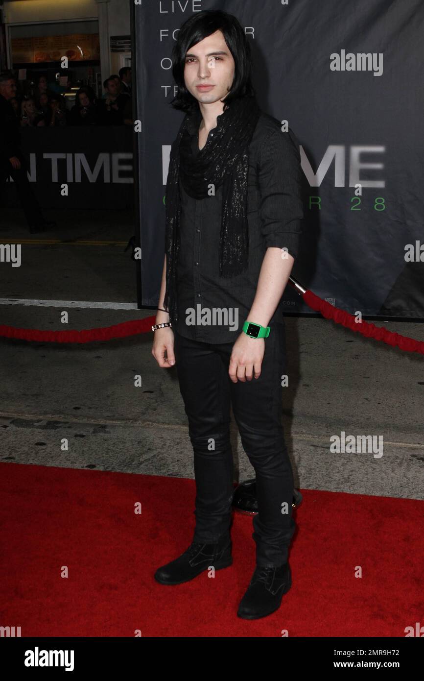August Emerson at the Los Angeles Premiere of "In Time" held at the ...
