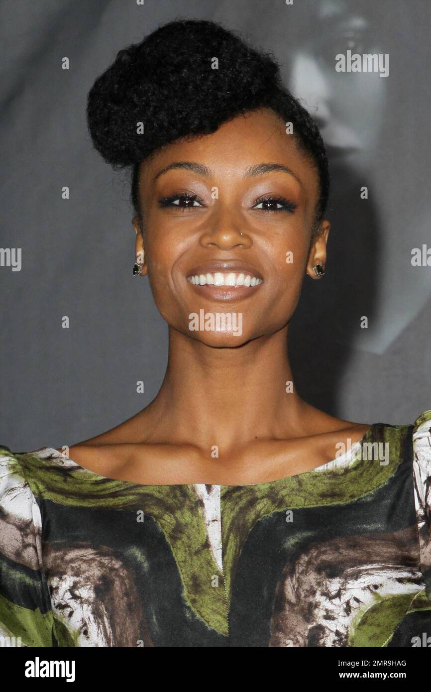 YaYa DaCosta at the Los Angeles Premiere of "In Time" held at the ...