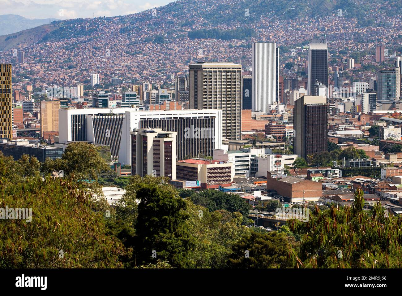 Medellin, Antioquia. Colombia - January 26, 2023. Medellin is the ...